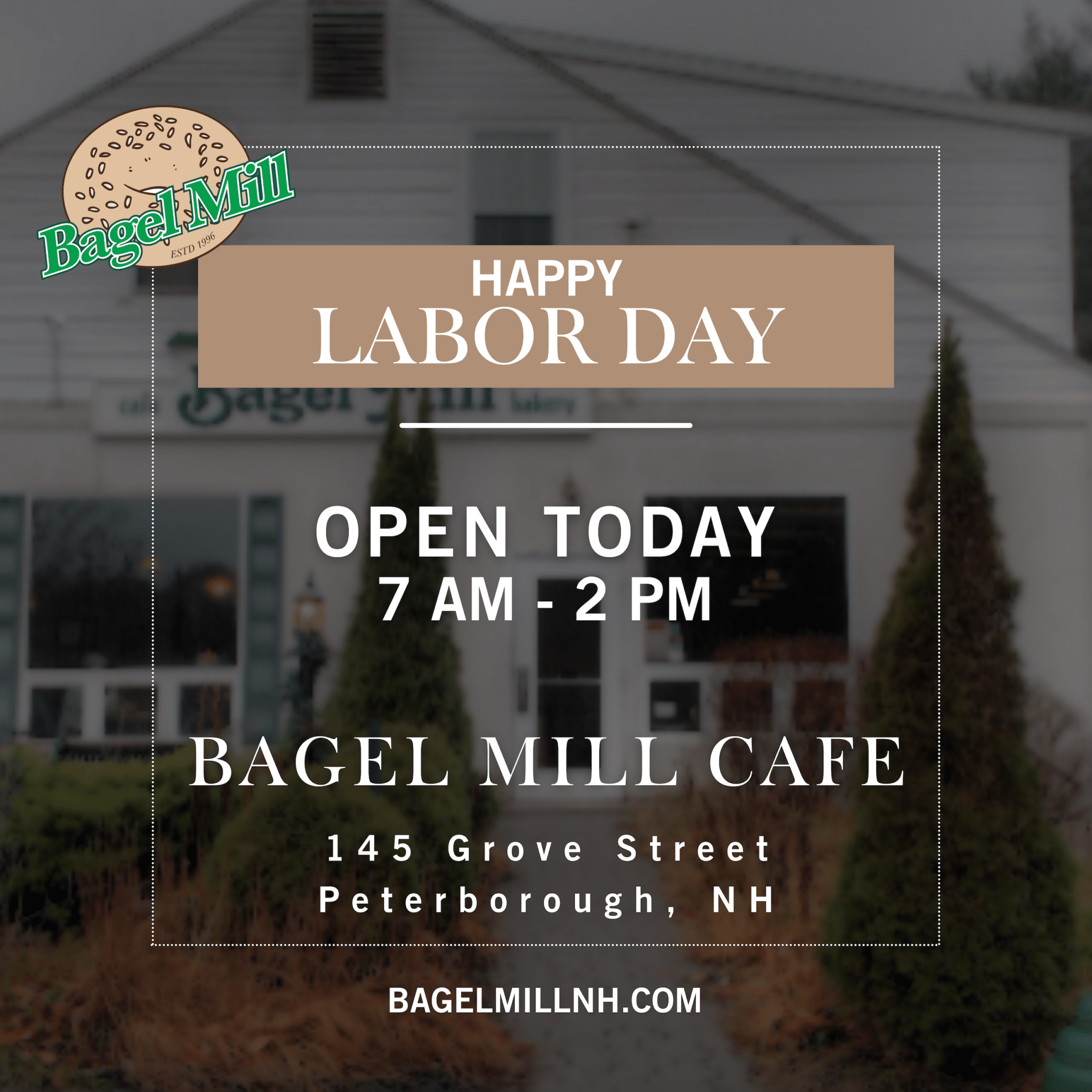 Bagel Mill in Peterborough, NH | Daily, Fresh Bagels Since 1996